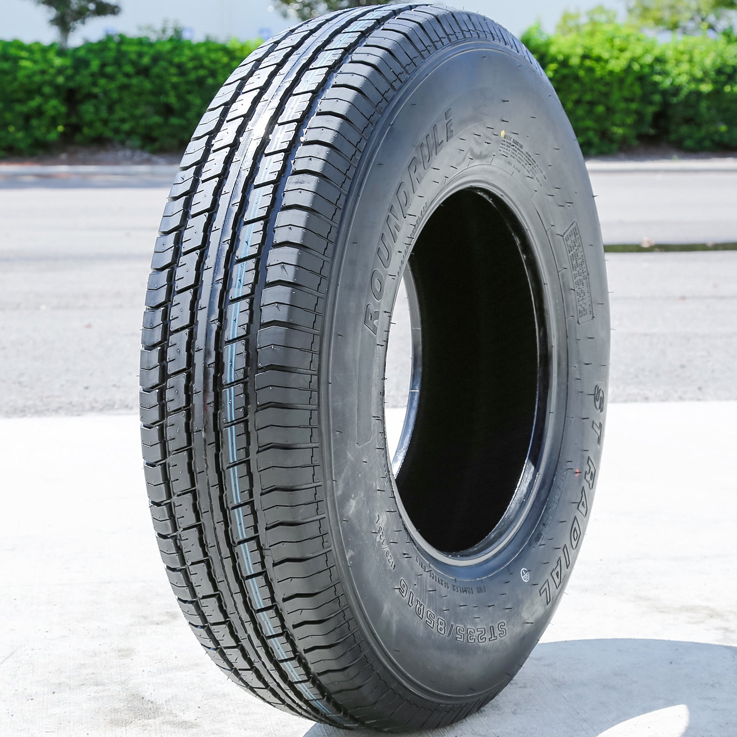 Roundrule ST Radial Trailer Tire, Size 235/85R16, Load G, 14 Ply, All ...