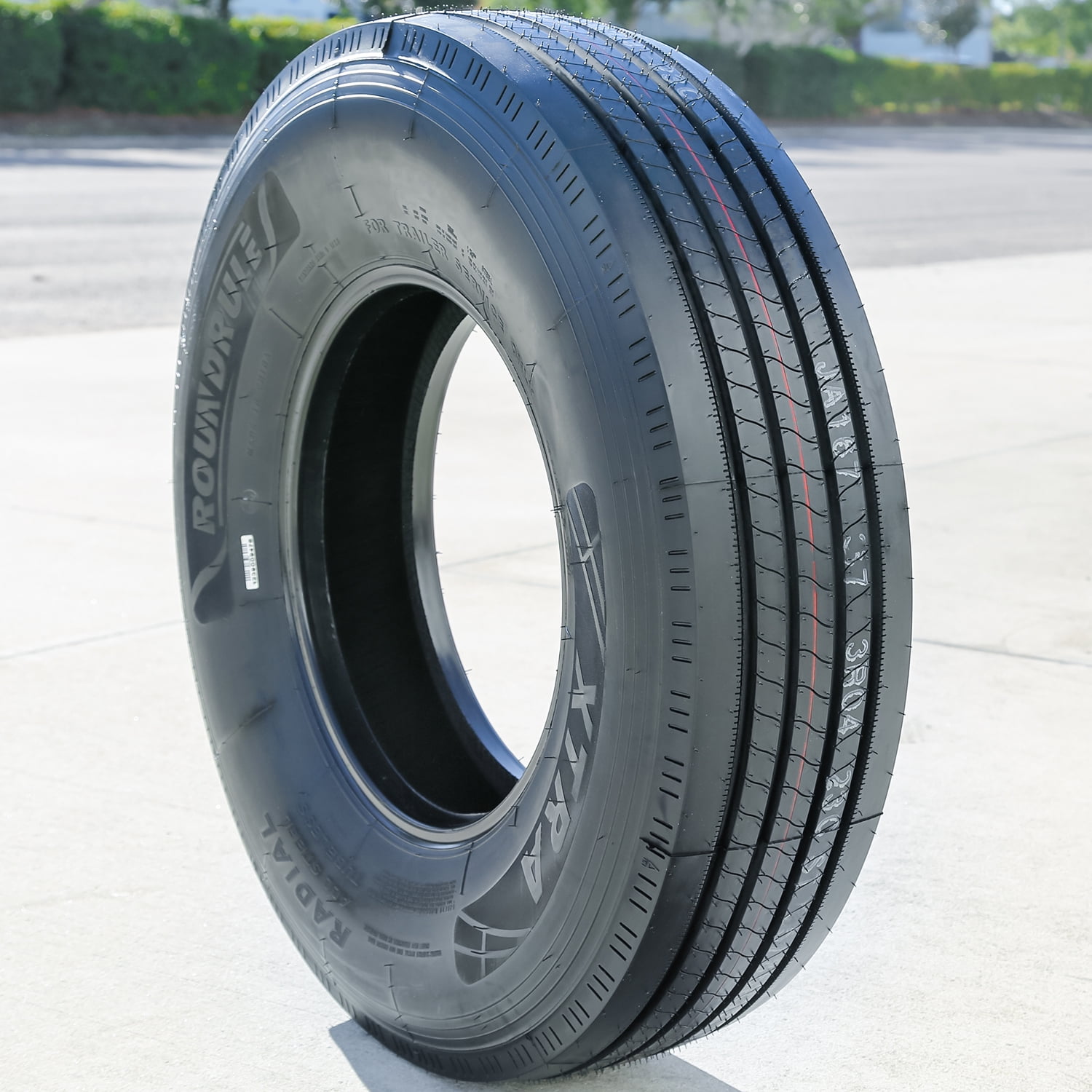 Tire Roundrule Xtra All Steel ST 225/75R15 Load G 14 Ply Trailer ...