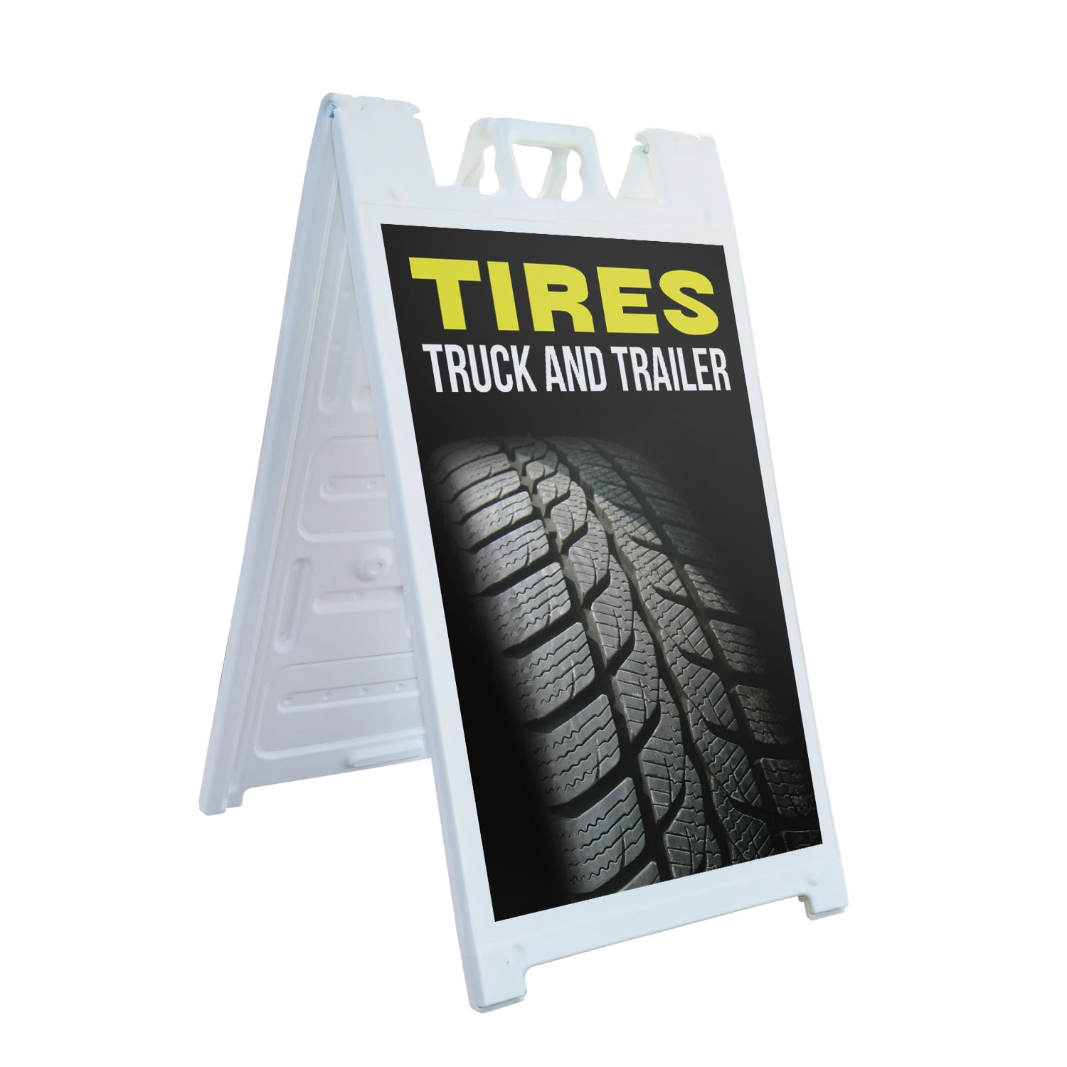 Tire Sale 24" x 36" Double Sided A-Frame Sidewalk Sign Includes 2 ...