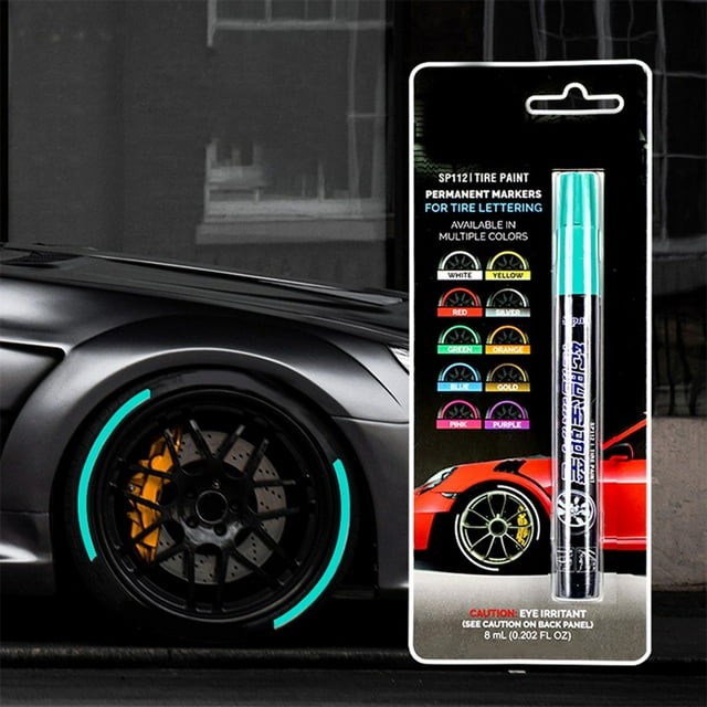 Tire Sidewall Lettering White Letter Paint Marker Pen Cars Trucks ...