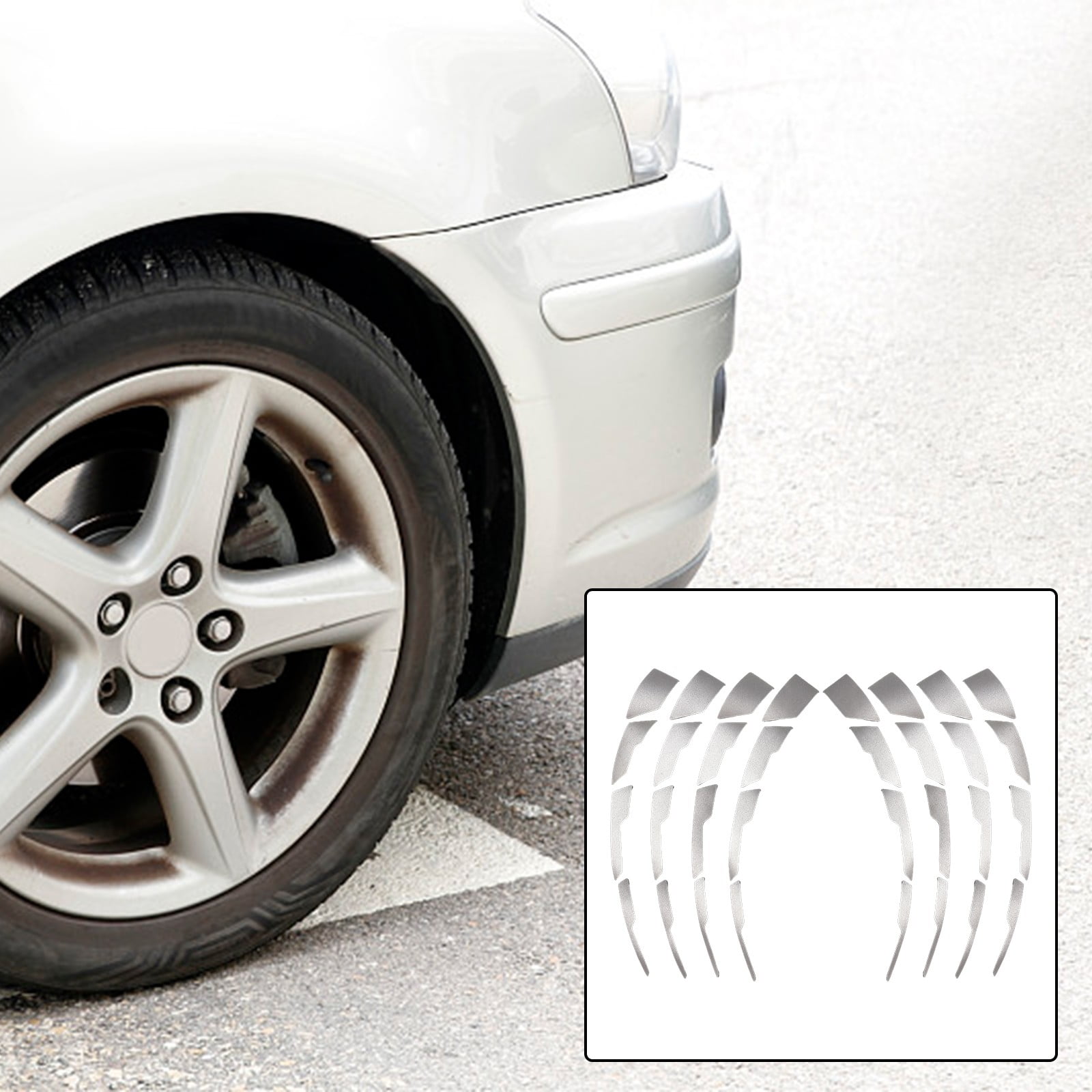 Tire Stickers Car Tire Stickers Car Parts Auto Tire 8Pcs Blade Style ...