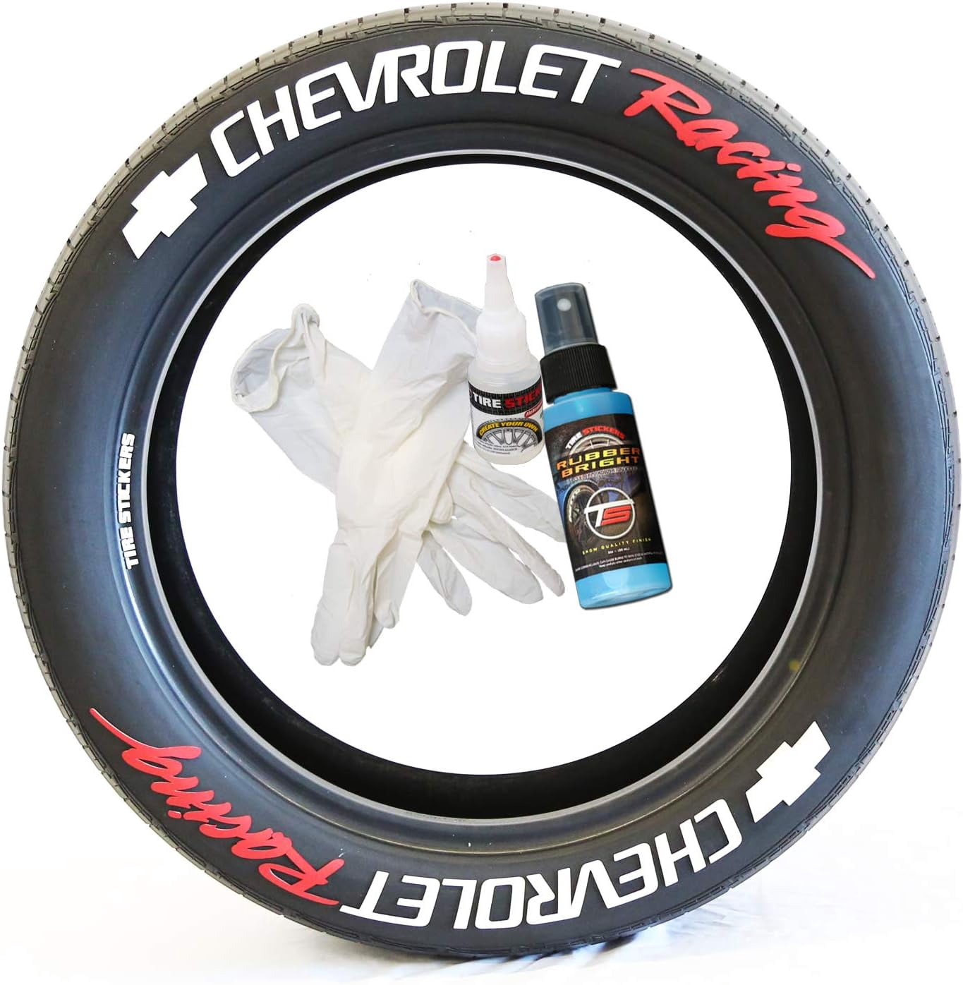 Tire Stickers Racing - DIY Permanent Rubber Tire Lettering Kit with ...