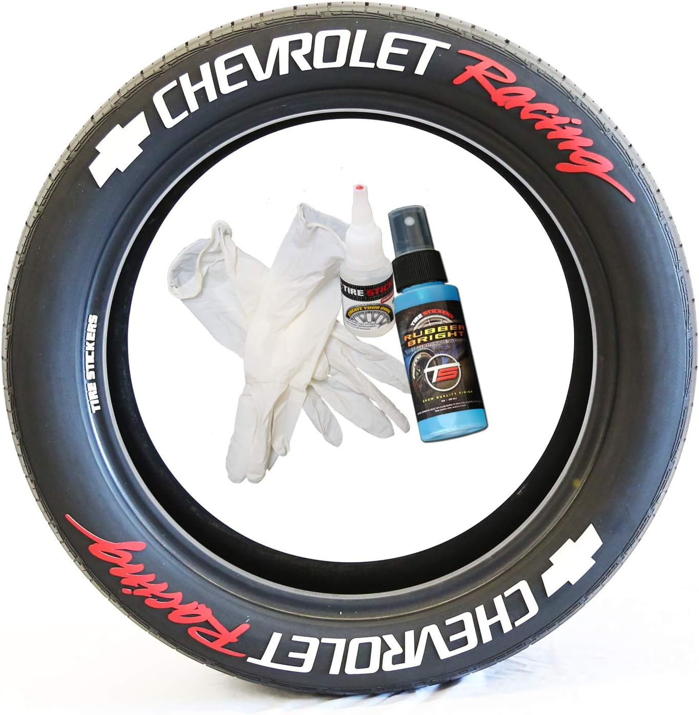 Tire Stickers Racing - DIY Permanent Rubber Tire Lettering Kit with ...