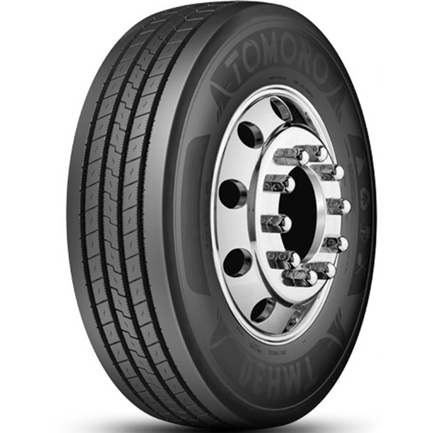 Tomoro TMH30 255/70R22.5 140/137M H 16 Ply All Position Commercial Tire ...