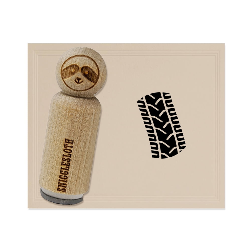 Tire Tread Track Rubber Stamp for Scrapbooking Crafting Stamping ...