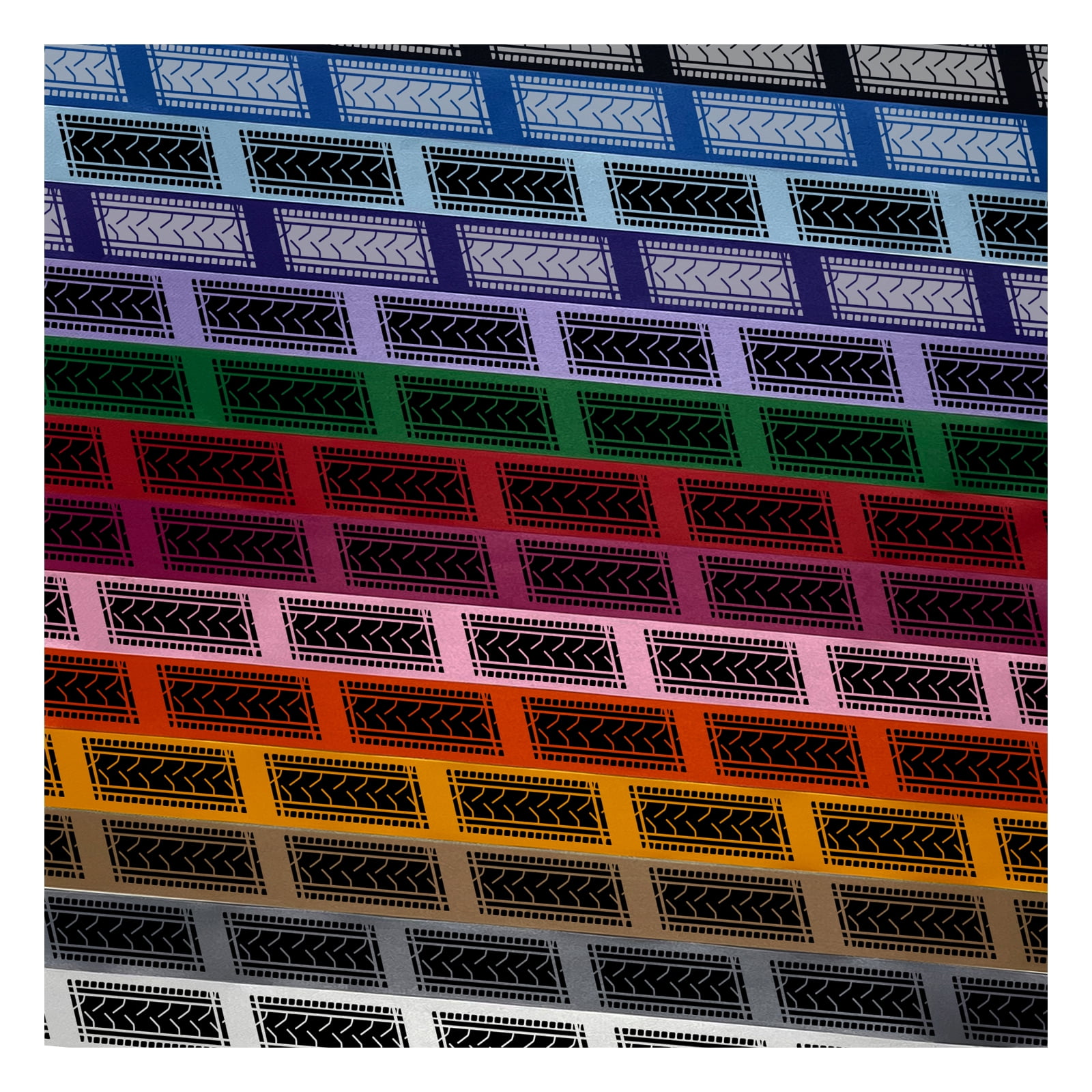 Tire Tread Track Satin Ribbon for Gift Wrapping Bows Craft DIY Projects ...