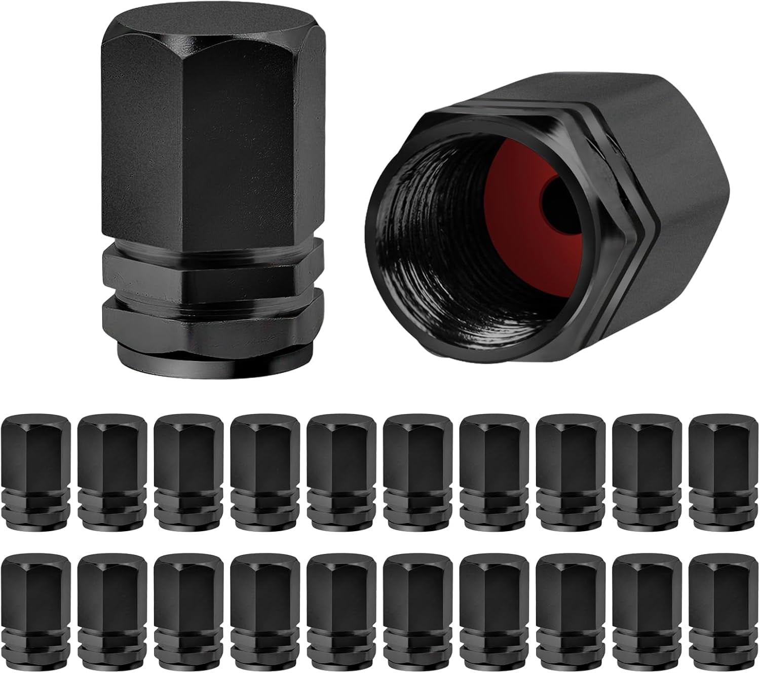 Tire Valve Caps – Anti-Rust, Premium Anodized Aluminum, Corrosion ...