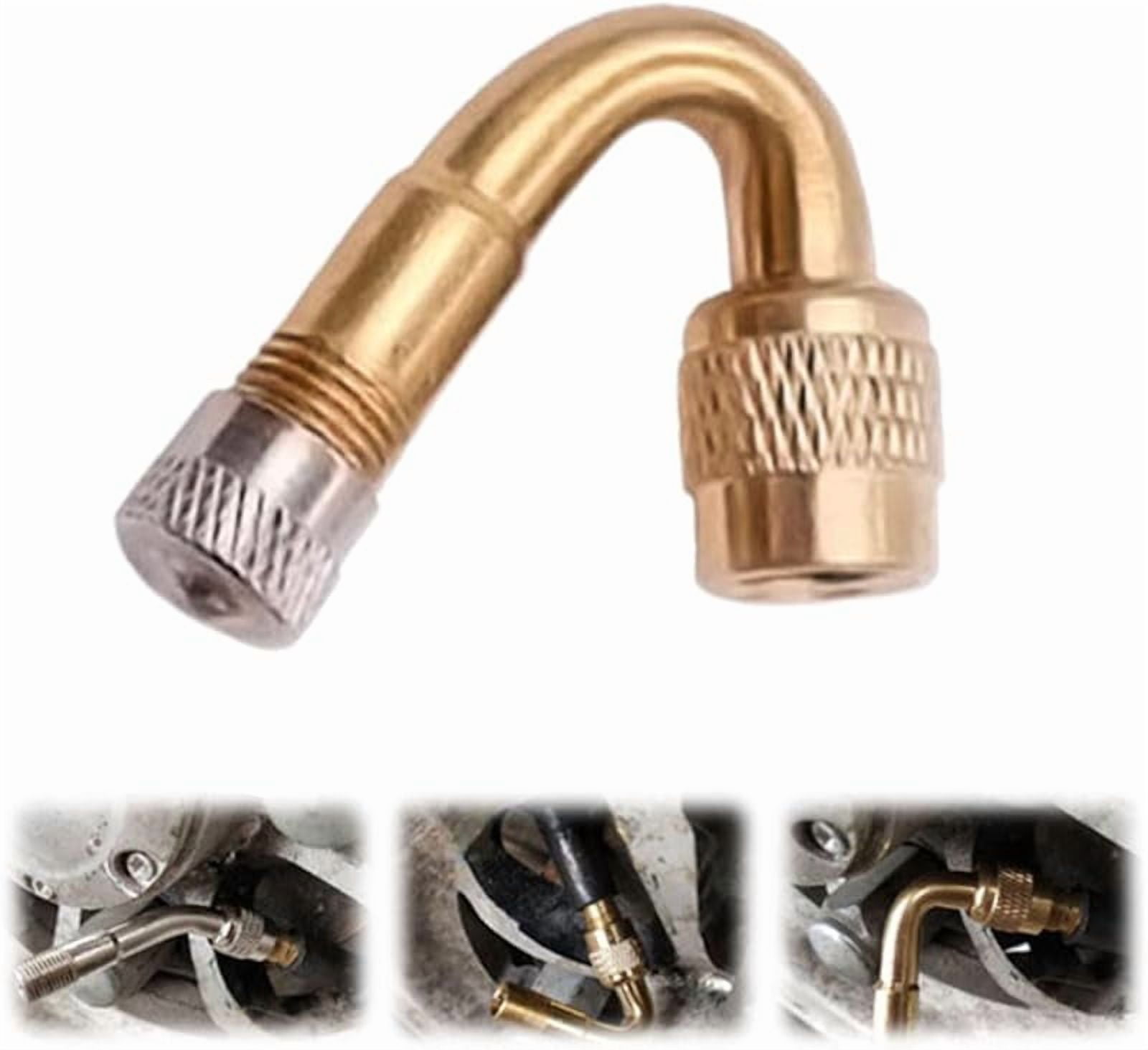 Tire Valve Extension, 45 90 135 Multi Degree Brass Tire Valve Stem ...