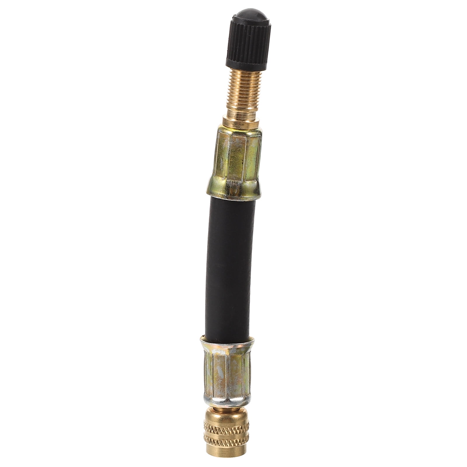 OUNONA Golden Car Tire Valve Stem Extension with Built-in Valve ...