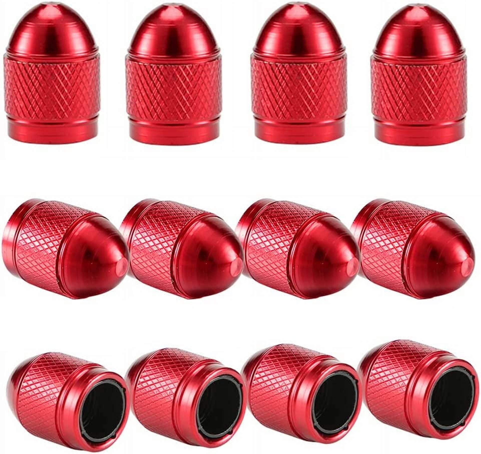 Tire Valve Stem Caps - 12 Pack Tire Caps with Corrosion Resistant ...