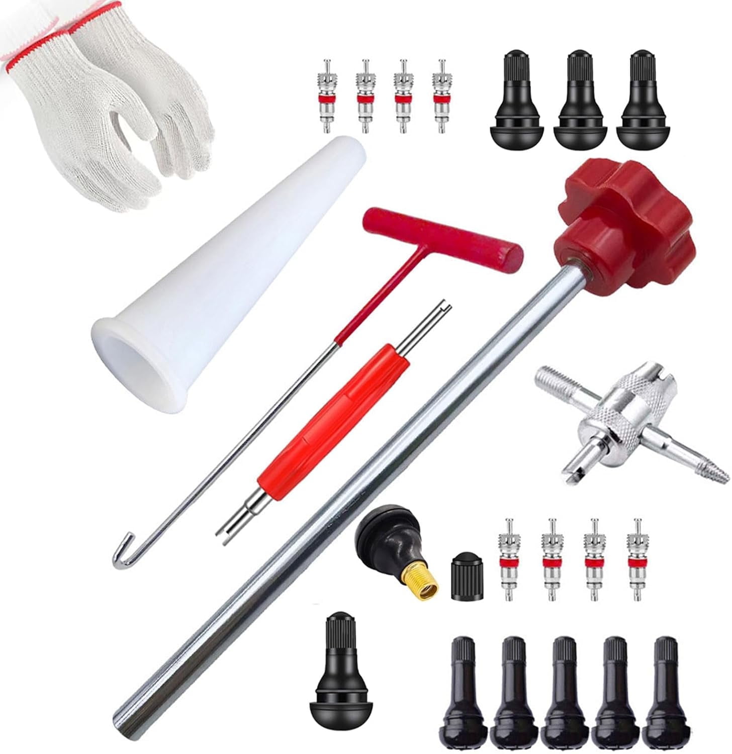 Tire Valve Stem Removal Installation Tool Kit,Tire Valve Core Removal ...