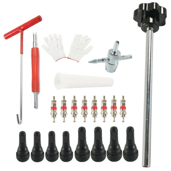 Tire Valves Change Tool Tire Valves Stem Cores Replacement Tool Set ...