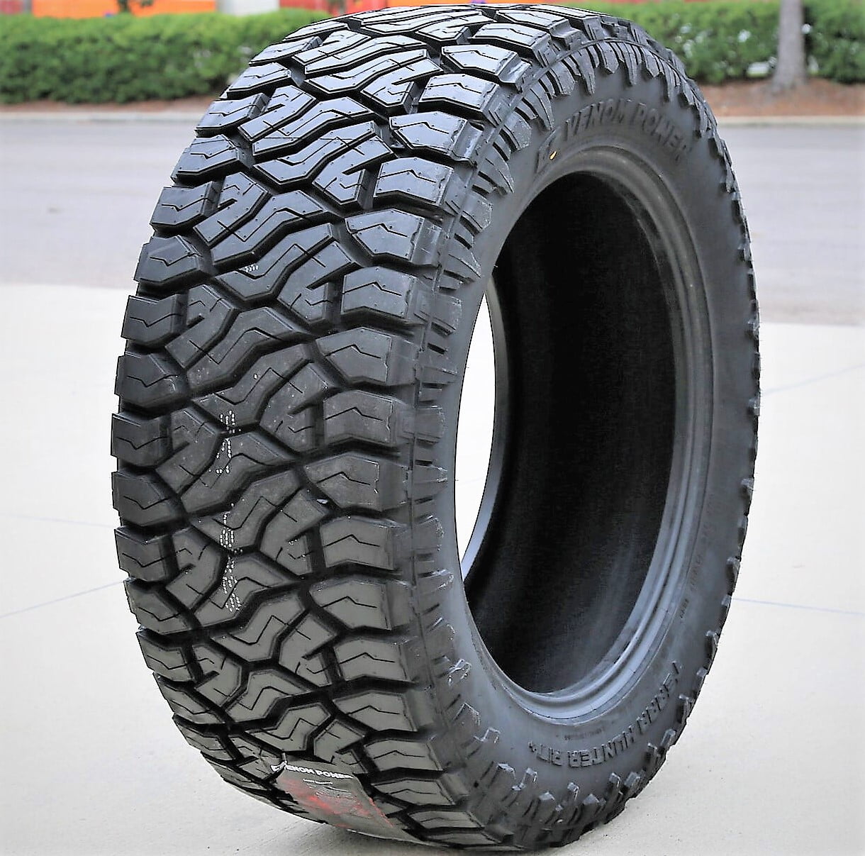 Venom Power Terra Hunter R/T+ Mud Terrain Tire, LT 35X12.50R17 Load E ...