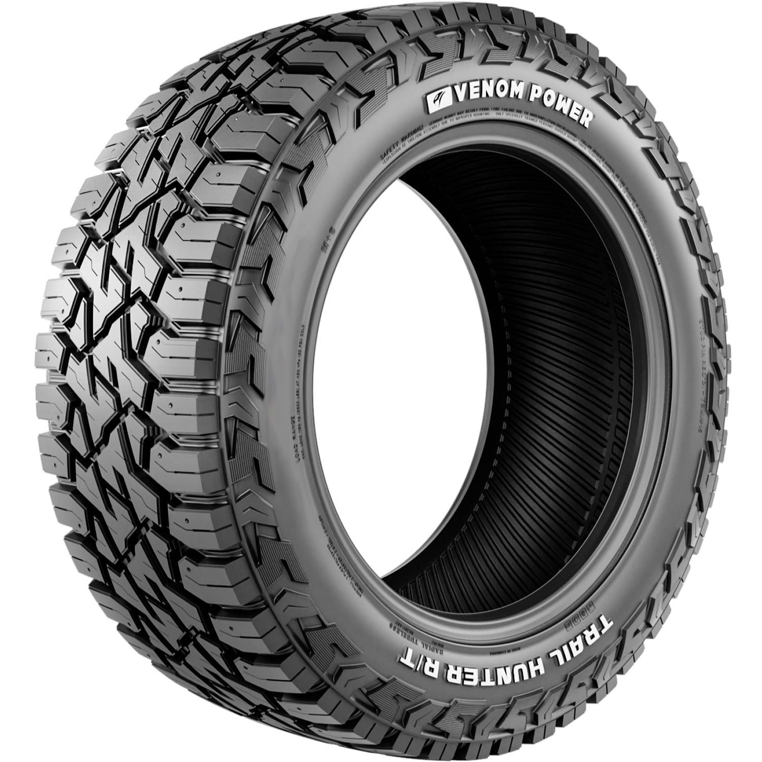 Venom Power Trail Hunter R/T 275/60R20 115T rwl Rugged Terrain Tire - Walmart.com