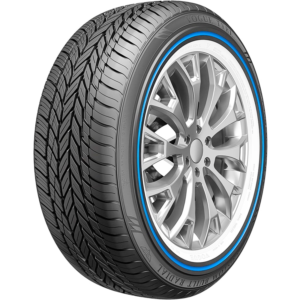 Tire Vogue Tyre Custom Built Radial VIII Blue Stripe 245/45R19 102V XL ...