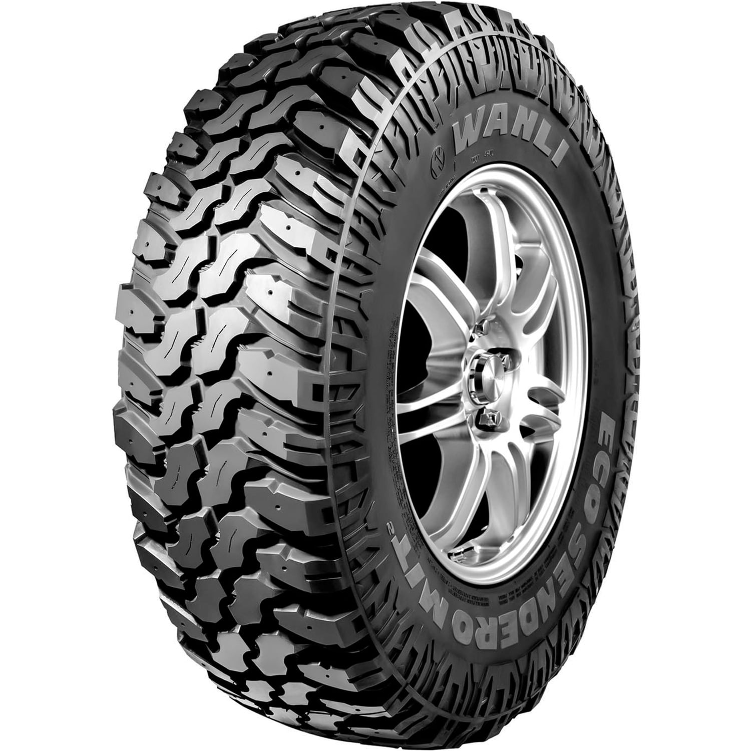 Wanli Eco Sendero M/T2 M105 35X12.50R22 117Q E 10 Ply mud Light Truck ...