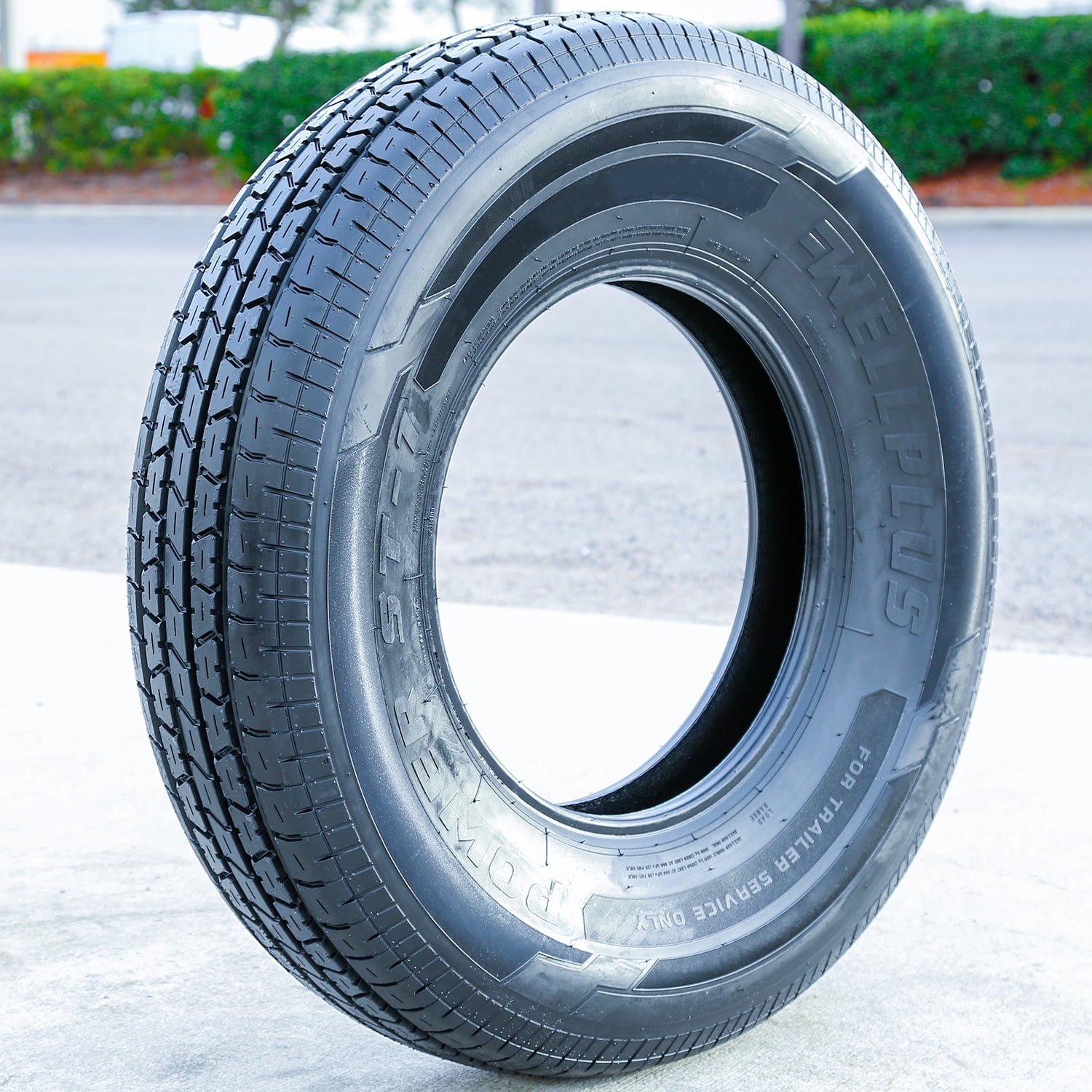 WellPlus Power ST-1 Semi-Steel Trailer Tire, 235/80R16 Load F 12 Ply ...