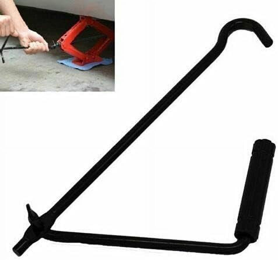 Car Foldable Hand Jack Rocker Folding Handle Scissor Jack Rocker ...