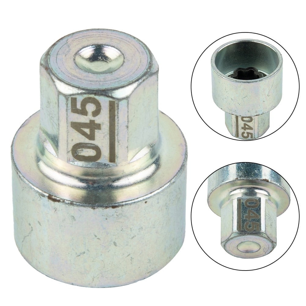 Tire Wheel Lock Anti Theft Screw Bolt 45 Key Socket For Bmw F20/F21 ...