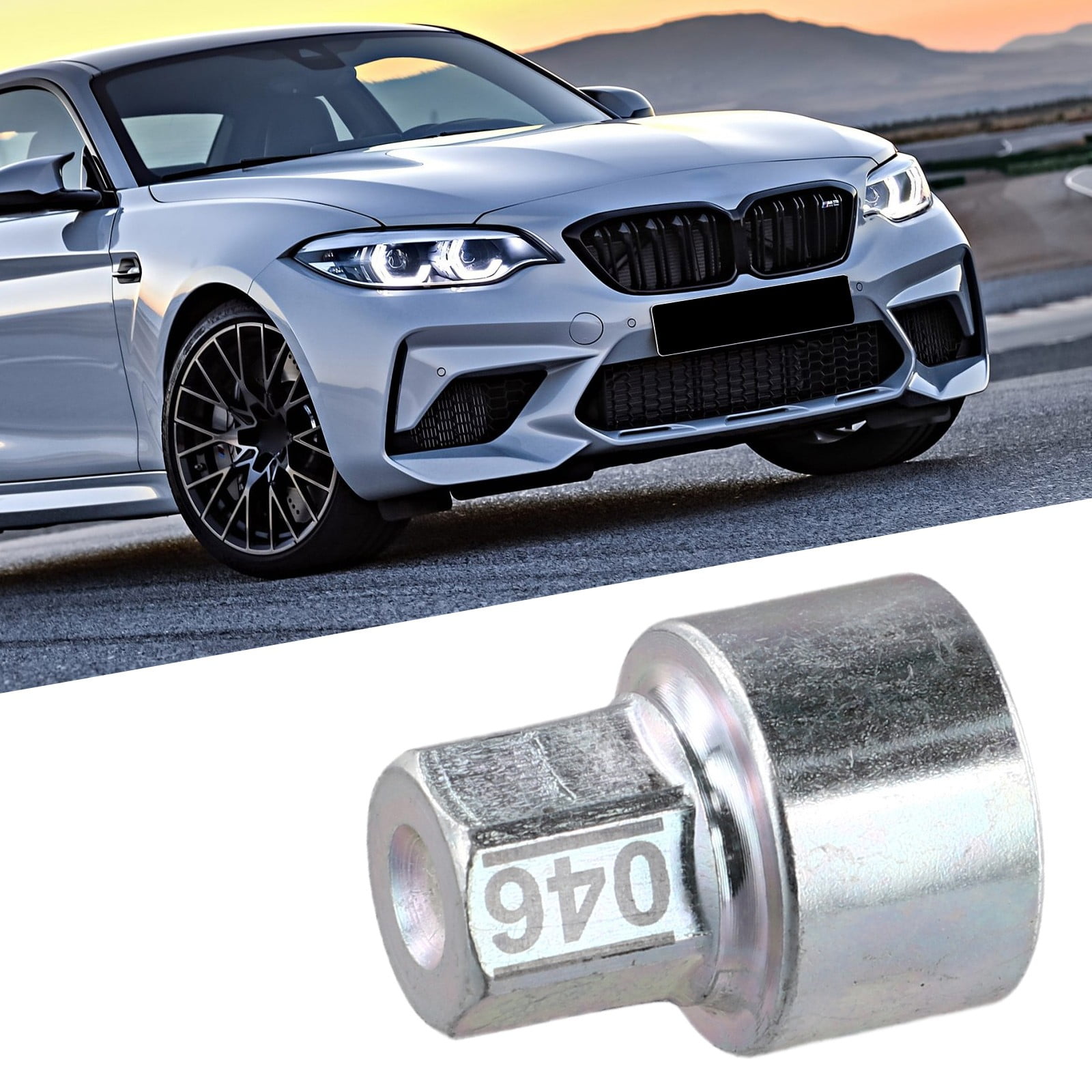 Tire Wheel Lock Anti Theft Screw Bolt 46 Key Socket For BMW F20/F21 ...