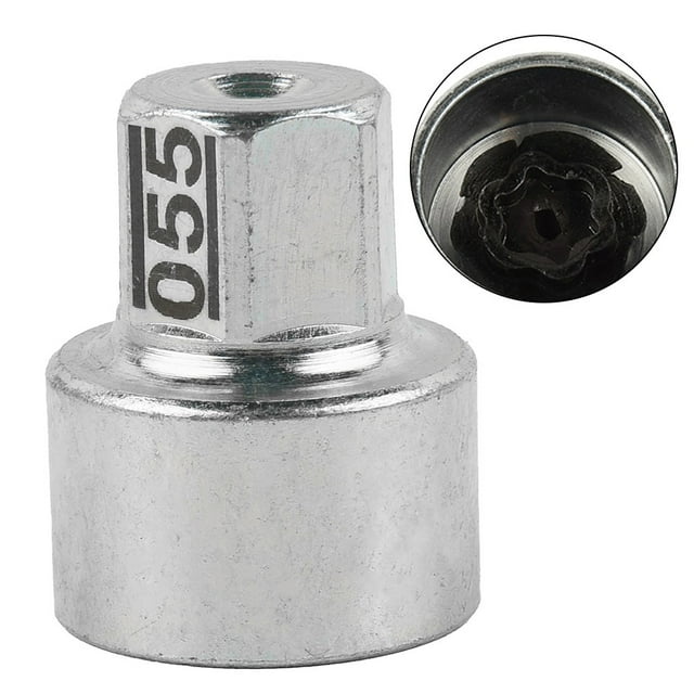 Tire Wheel Lock Anti Theft Screw Bolt 55 Key Socket For BMW F20/F21 ...