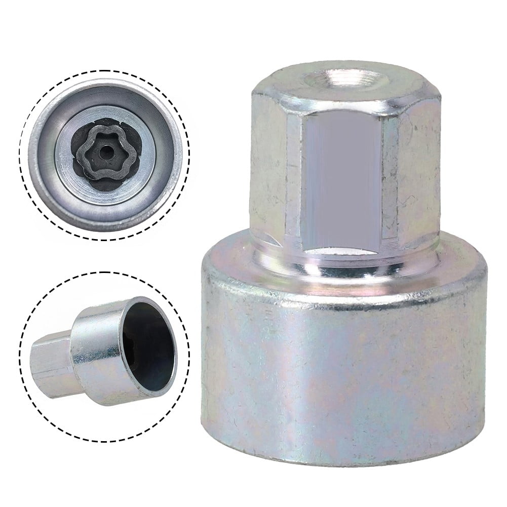 Tire Wheel Lock Anti Theft Screw Bolt 68 Key Socket Tyre Sleeve for BMW ...
