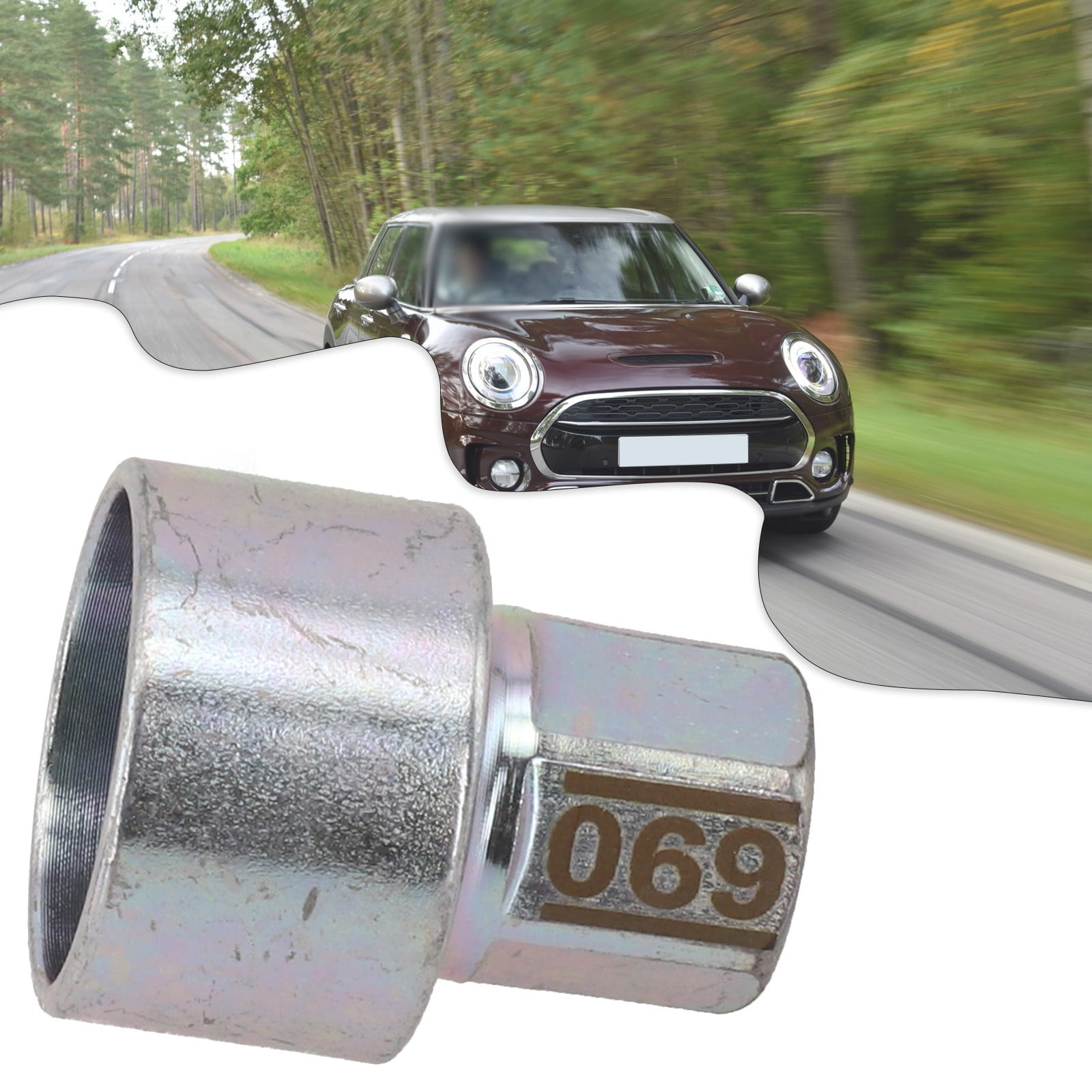 Tire Wheel Lock Anti Theft Screw Bolt 69 Key Socket for BMW F20/F21 ...