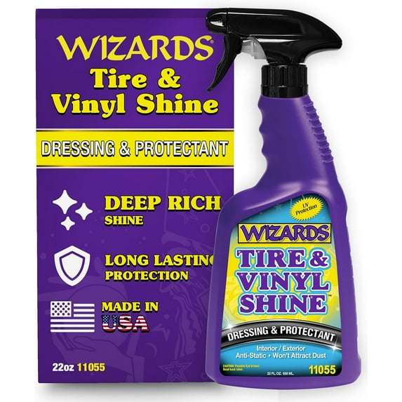 Tire and Wheel Vinyl Shine - Professional Detailing Spray Dresses ...