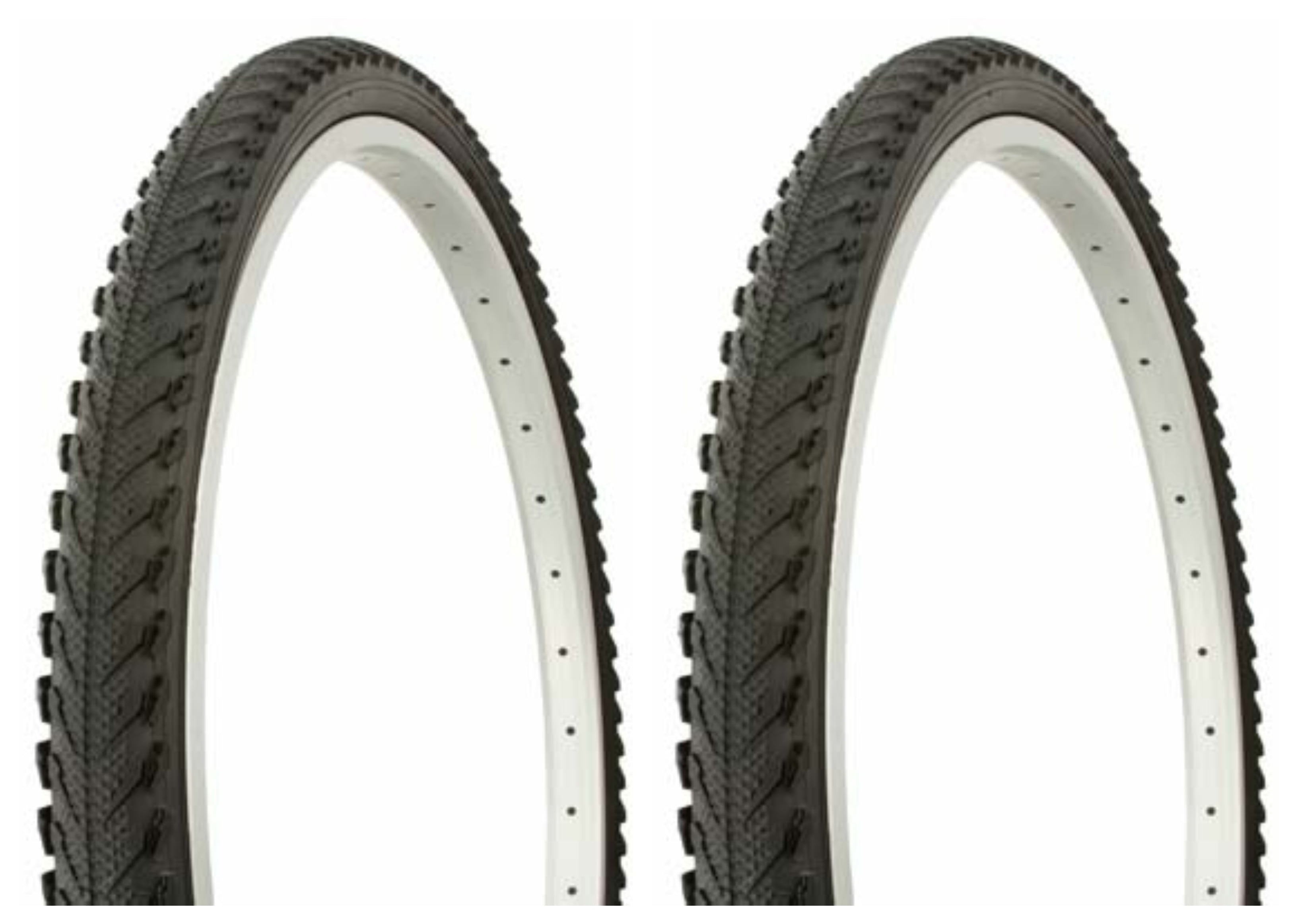 Duro 26" x 1.90" HF-878 Black Bicycle Tires Set, Beach Cruiser Bike ...