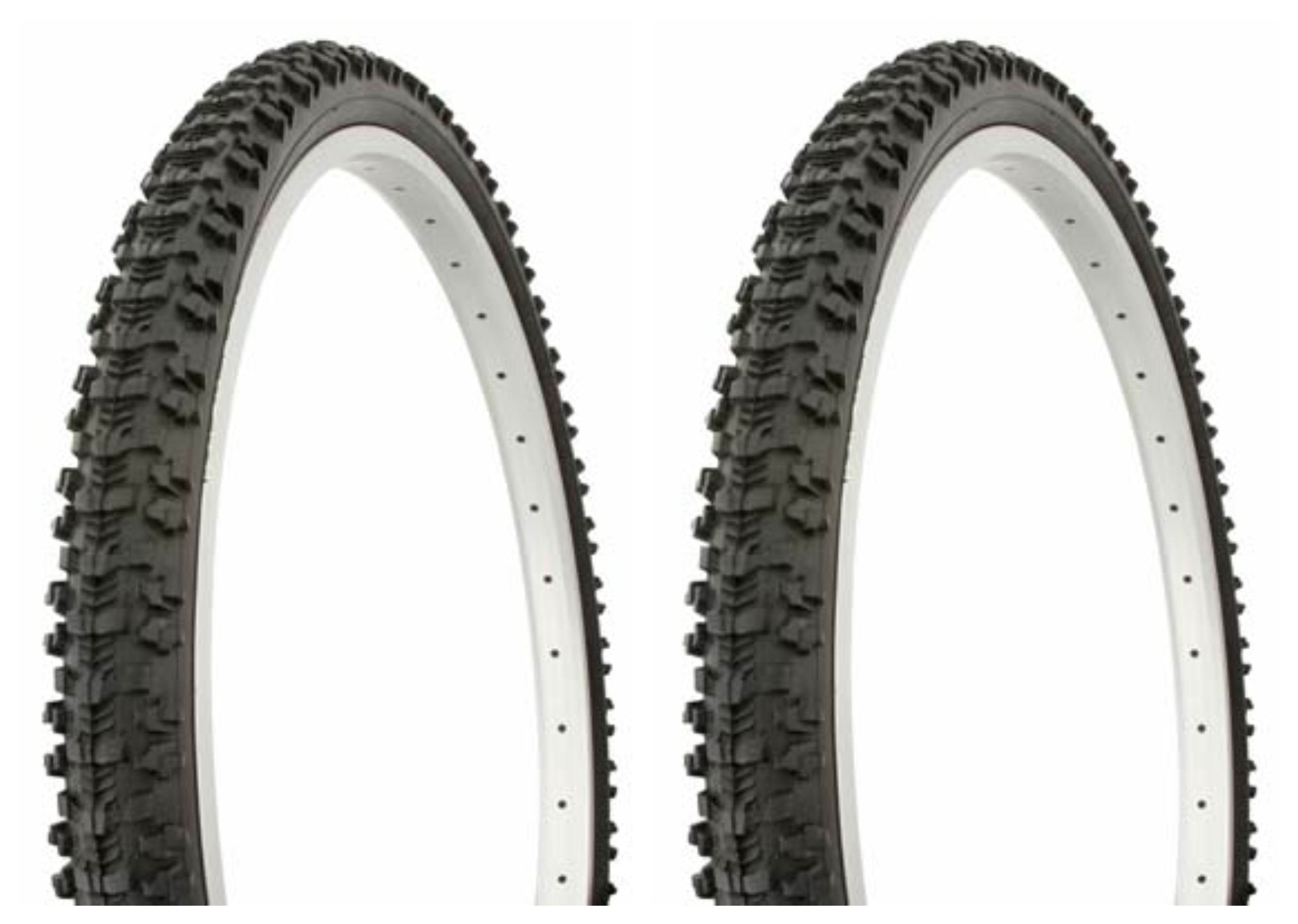 Tire set. 2 Tires. Two Tires Duro 26" x 1.95" Black/Black Side Wall beach cruiser bike Tires ...
