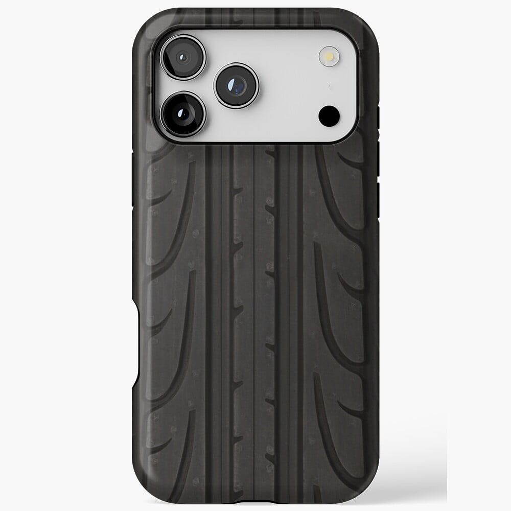 Tire tread rugged automotive texture iPhone Case 17 through 11 Pro Max ...