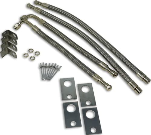 TireMinder Braided Steel Extender Kit for 22 Inch Dually Wheels, Hub ...