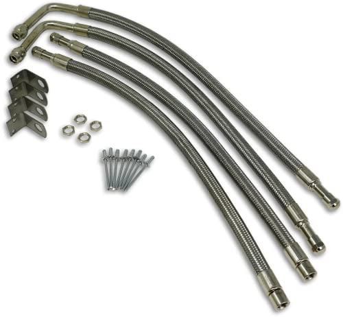TireMinder Braided Steel Extender Kit for 22 Inch Dually Wheels, Hub ...