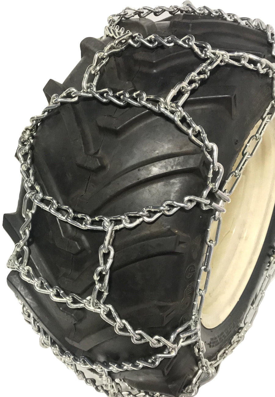 Tirechain Duo Grip Tractor Tire Chains 23X10.50-12 Lawn Tractor And ...