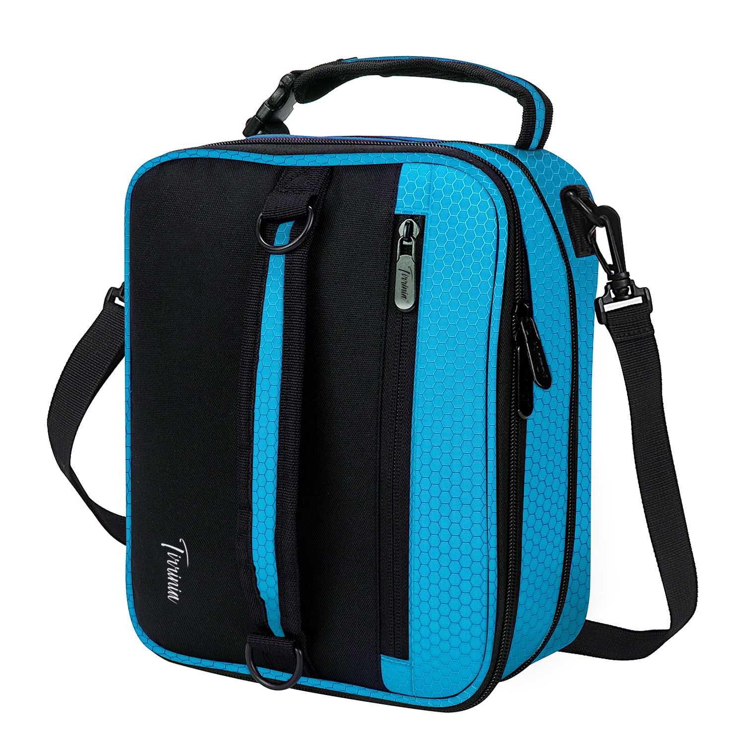 Tirrinia Expandable Insulated Lunch Bag, Compact Lunch Box With Double ...