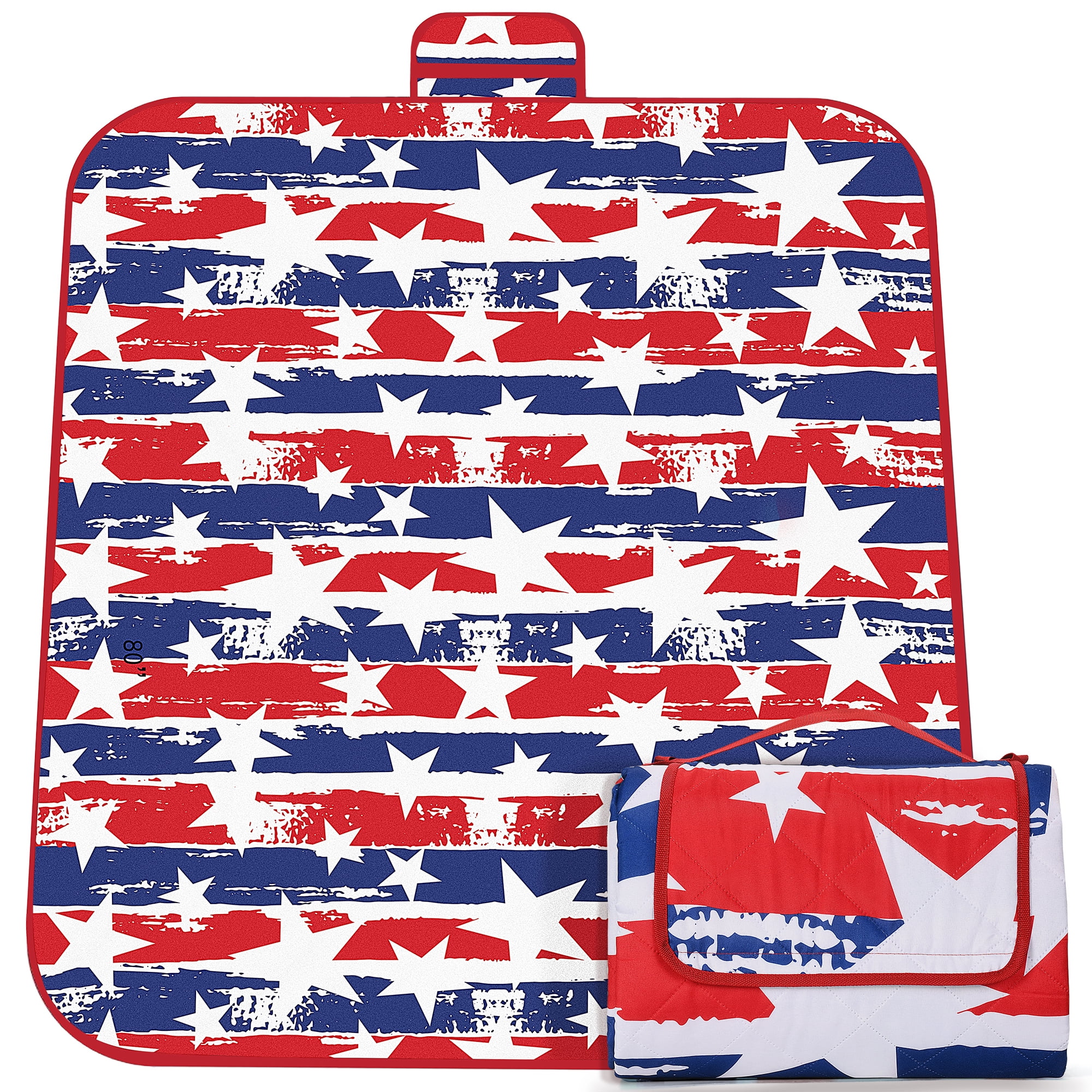 Tirrinia Extra-Large Waterproof Picnic Blanket, Portable Beach Mat for ...