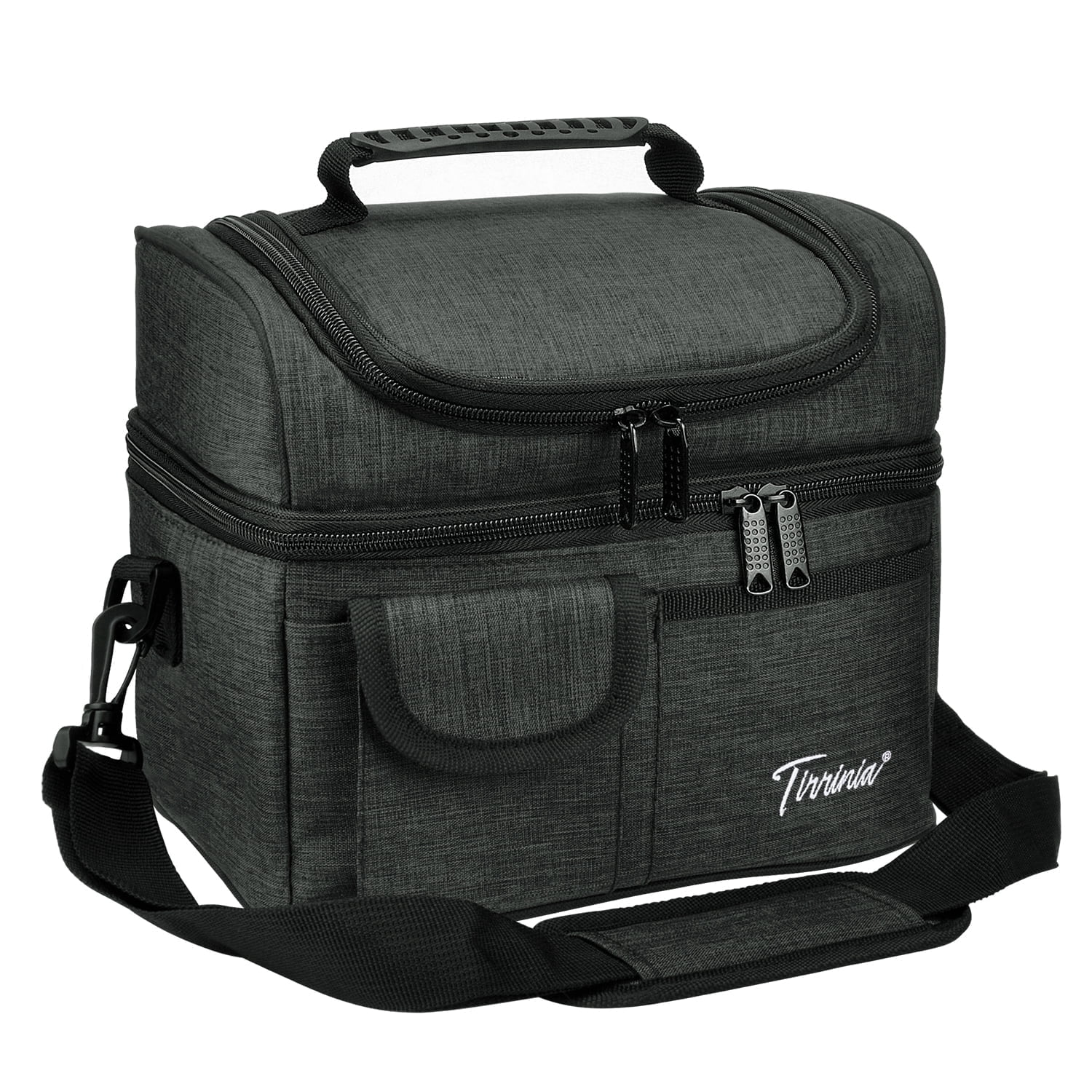 "Tirrinia Insulated Lunch Bag, Leakproof, 10.2"" x 7.5"" x 9"", Thermal ...