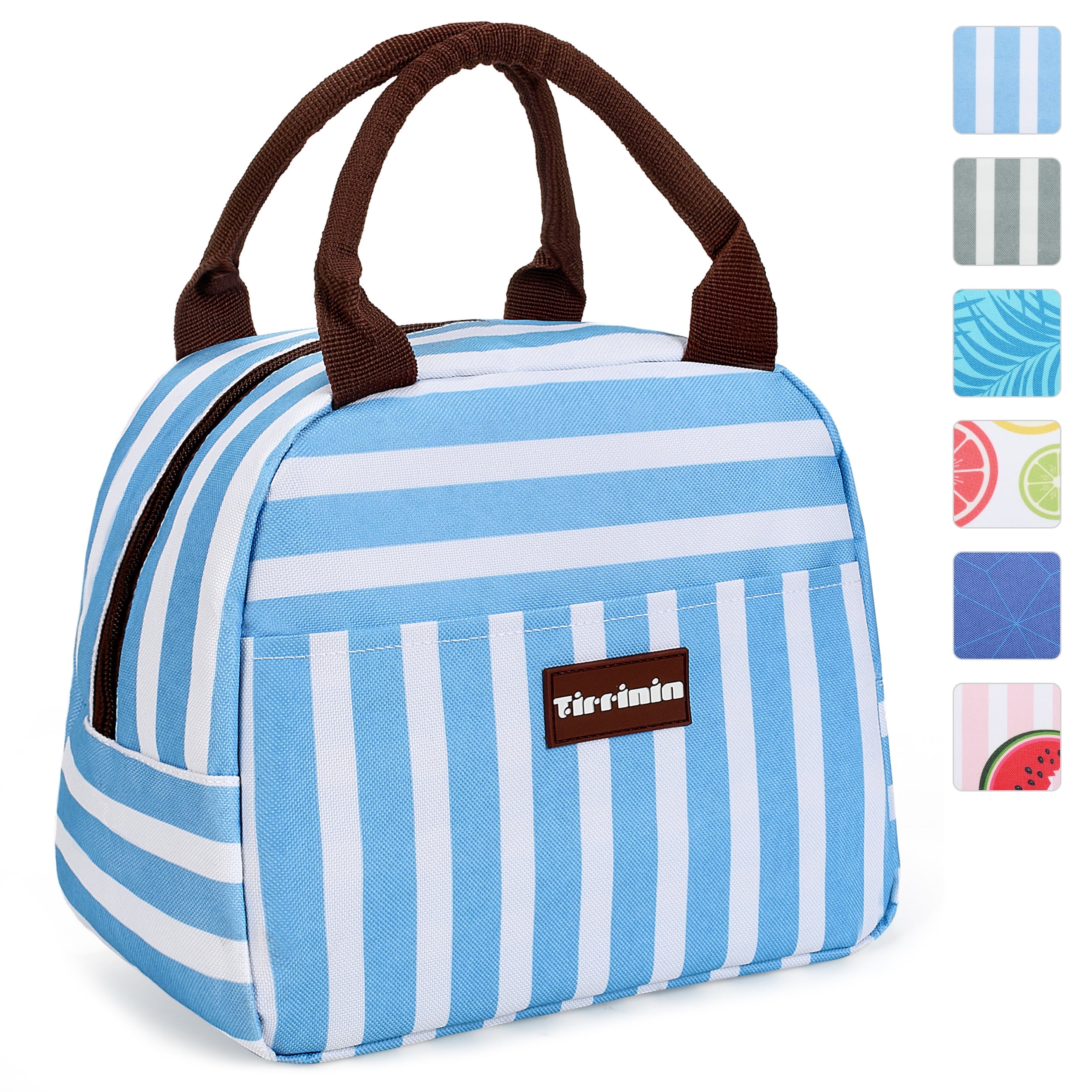 Tirrinia Lunch Bag for Women, Men and Kids, Cute Insulated Lunch Tote ...