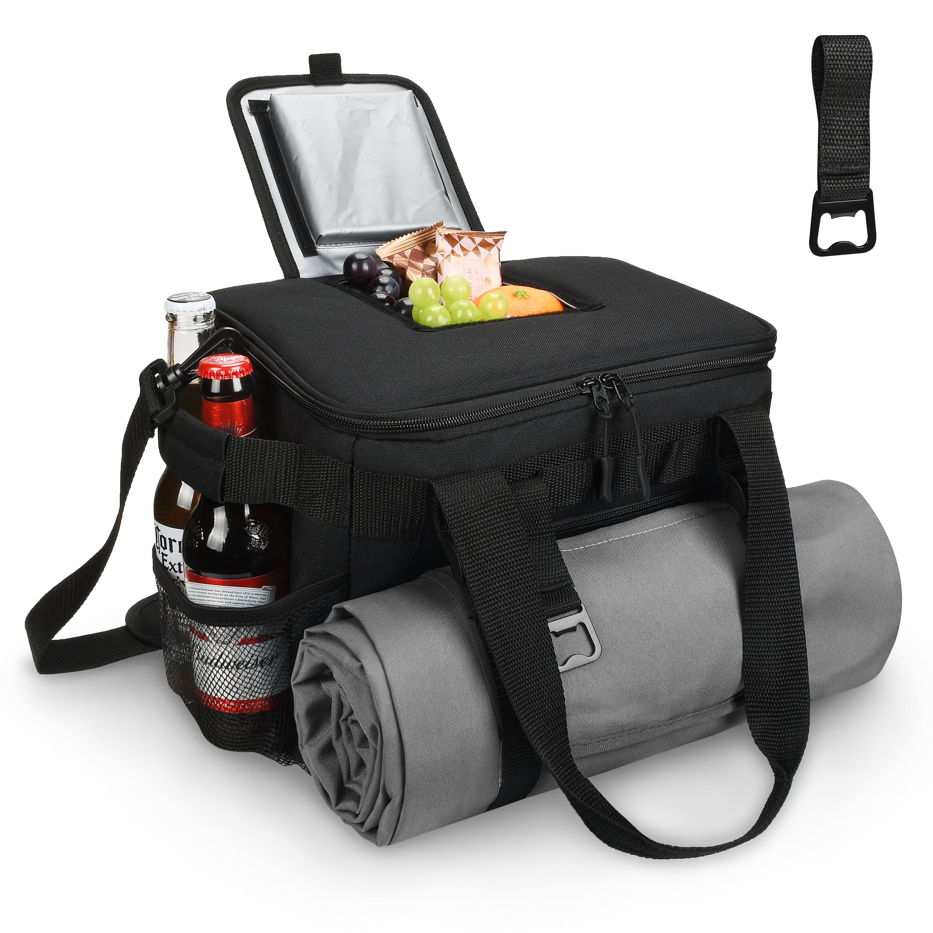 Tirrinia Large Insulated Cooler Bag Outdoor Leakproof Cooler Tote ...
