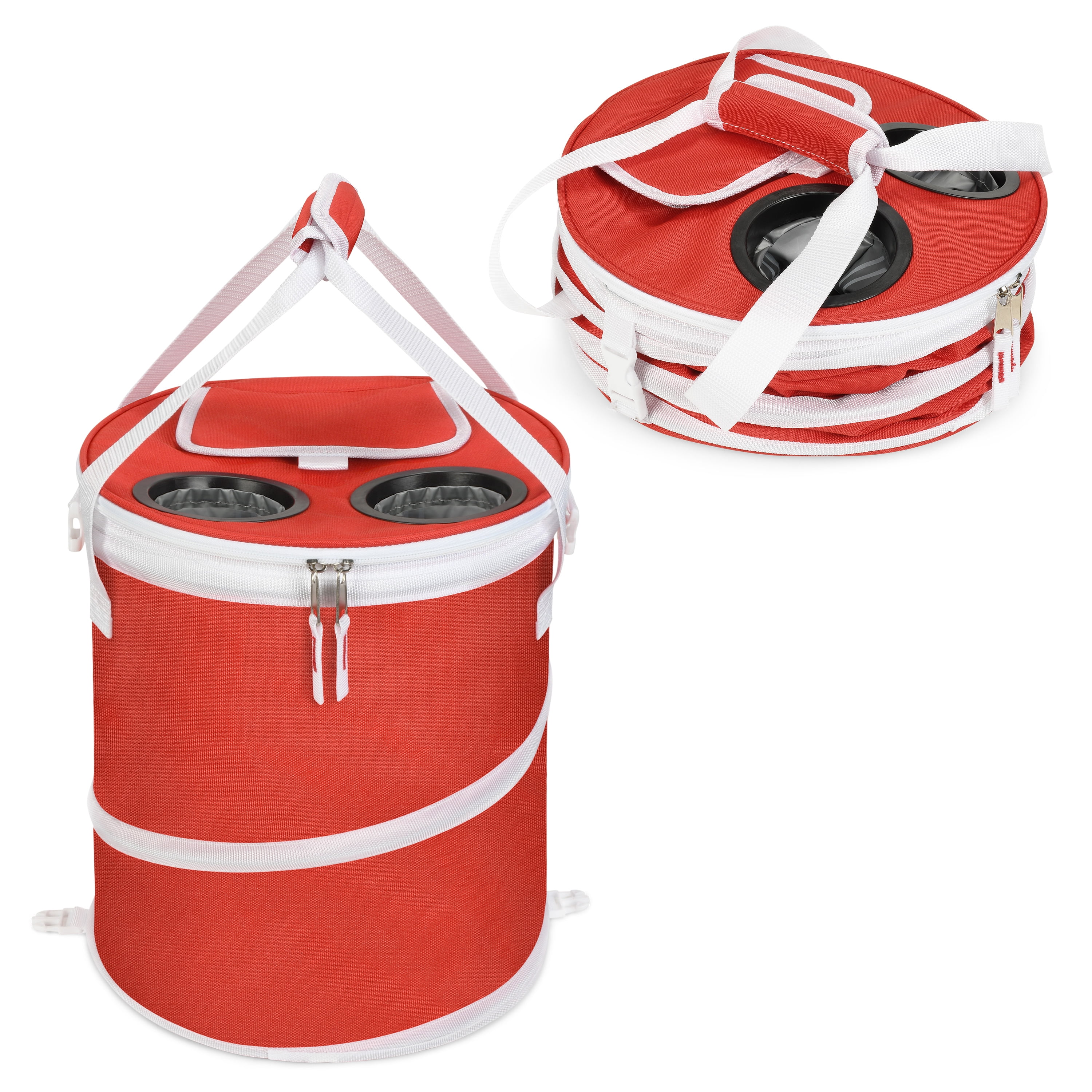 Tirrinia Large Pop-Up Cooler Bag- Insulated Collapsible Cooler with ...