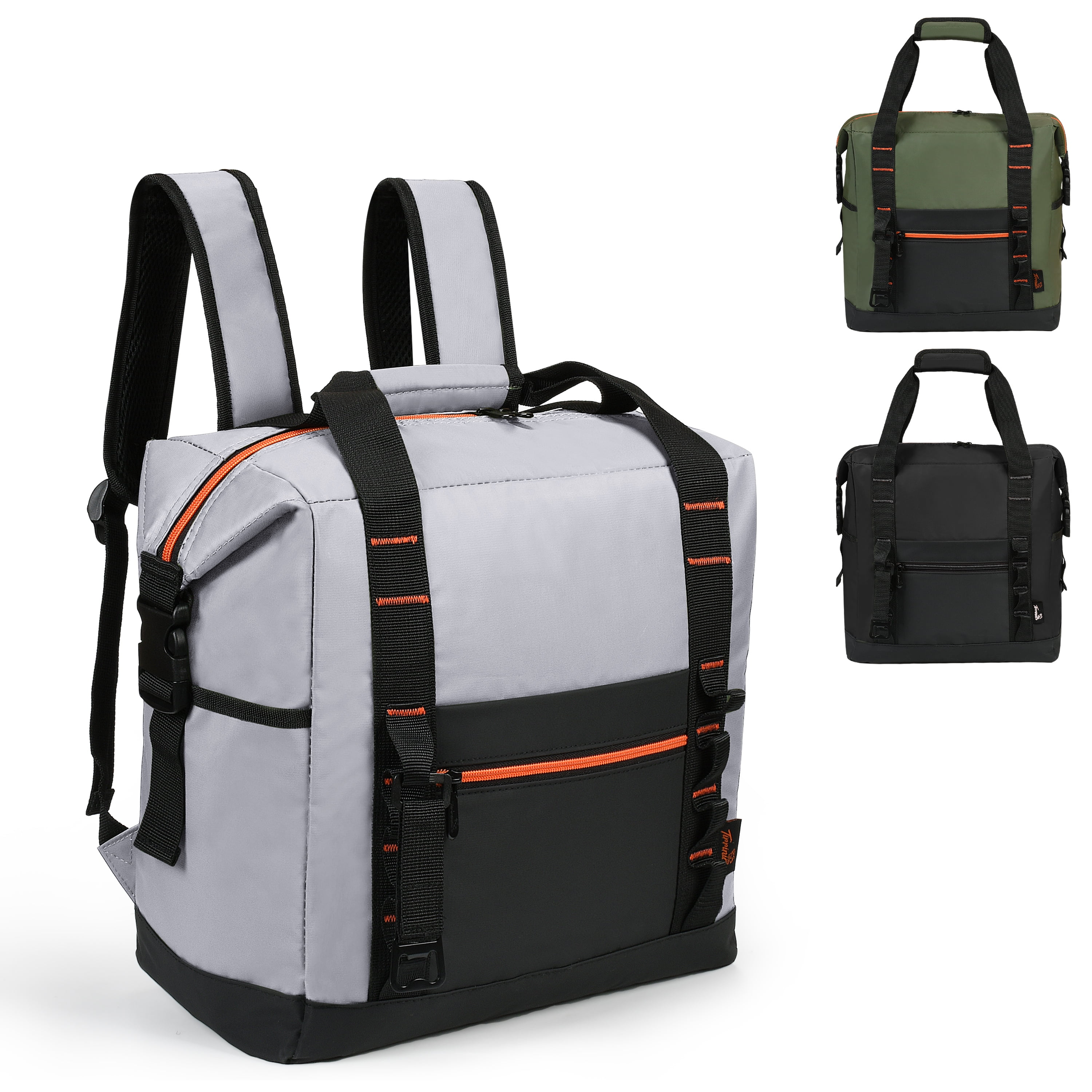 Tirrinia Leakproof Insulated Ice Cooler Bag - 36 Cans Large Capacity ...