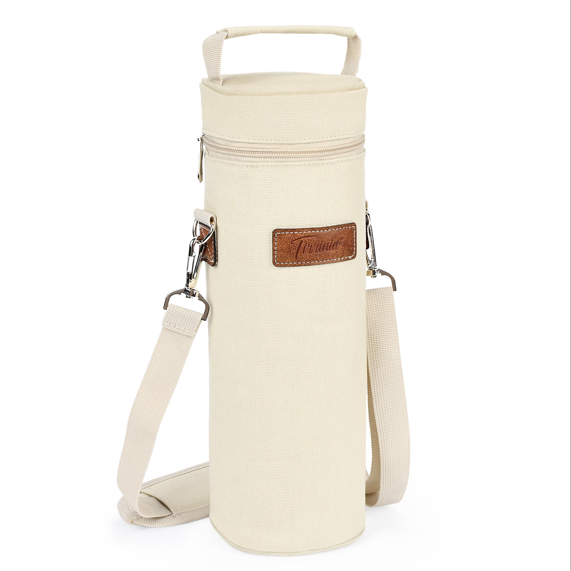 Tirrinia Single Wine Cooler Bags, Insulated and Padded Portable Wine ...