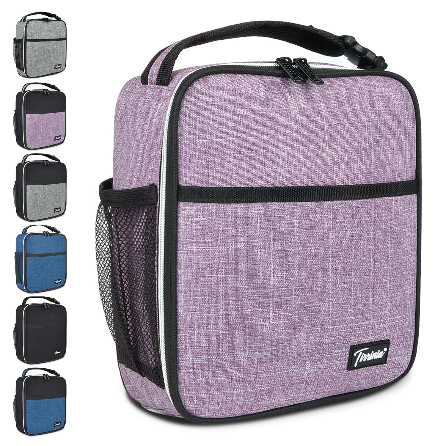Tirrinia Small Insulated Lunch Bag for Men Women, Mini Portable ...