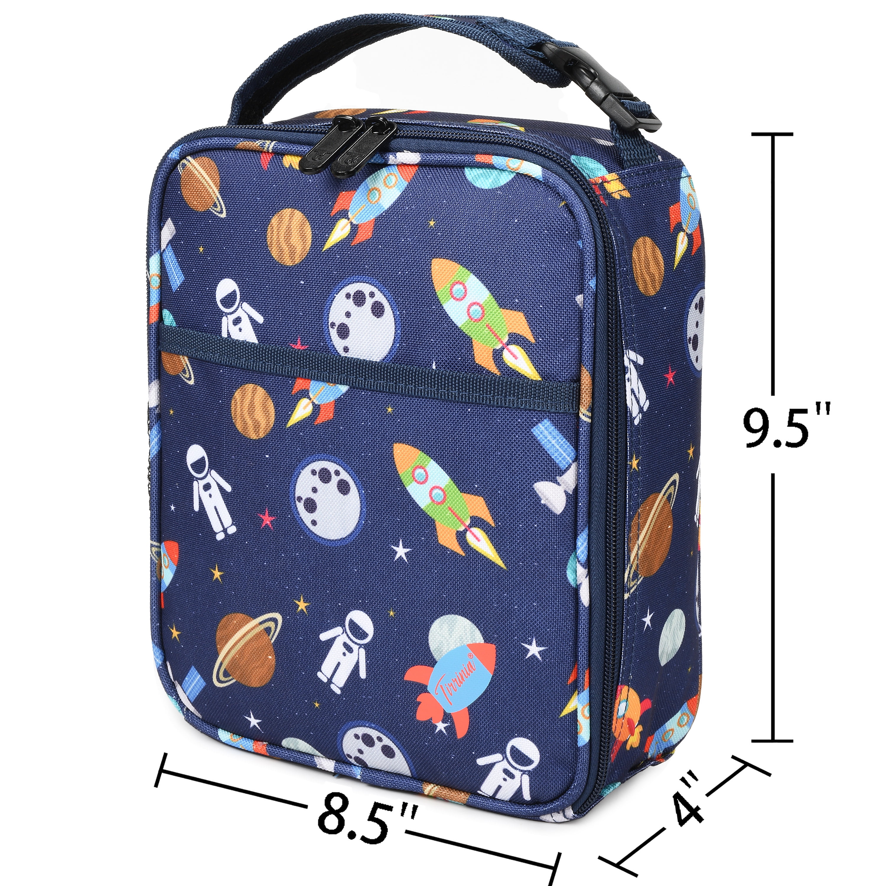 Tirrinia Insulated Lunch Bag, Compact Size with Handle, Splash-Proof ...