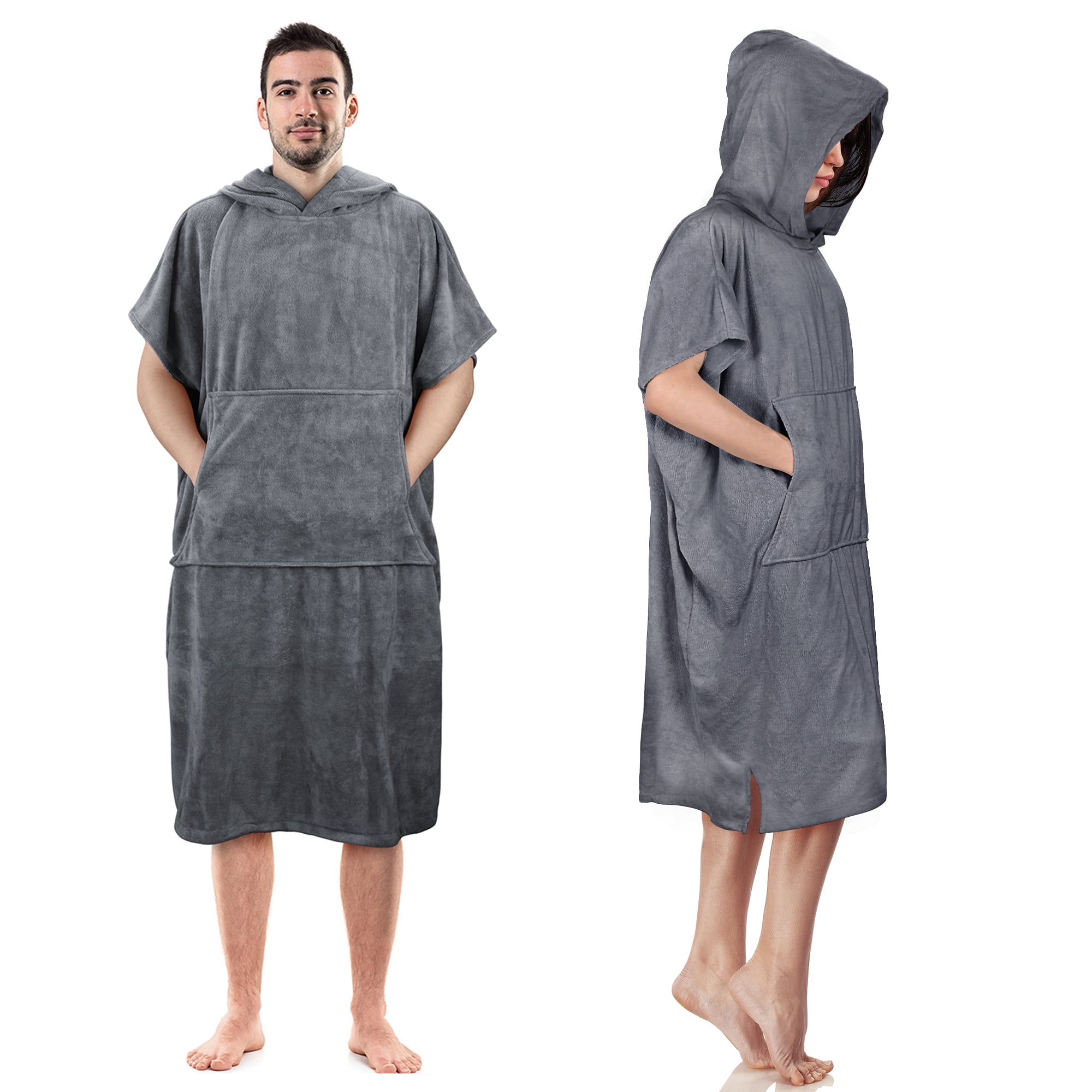 Tirrinia Surf Poncho Beach Changing Towel Hooded Wetsuit , Super ...