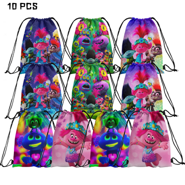 Drawstring Backpack - Navy Blue Plaid Sunflower Cheer Gym Bag for Women ...