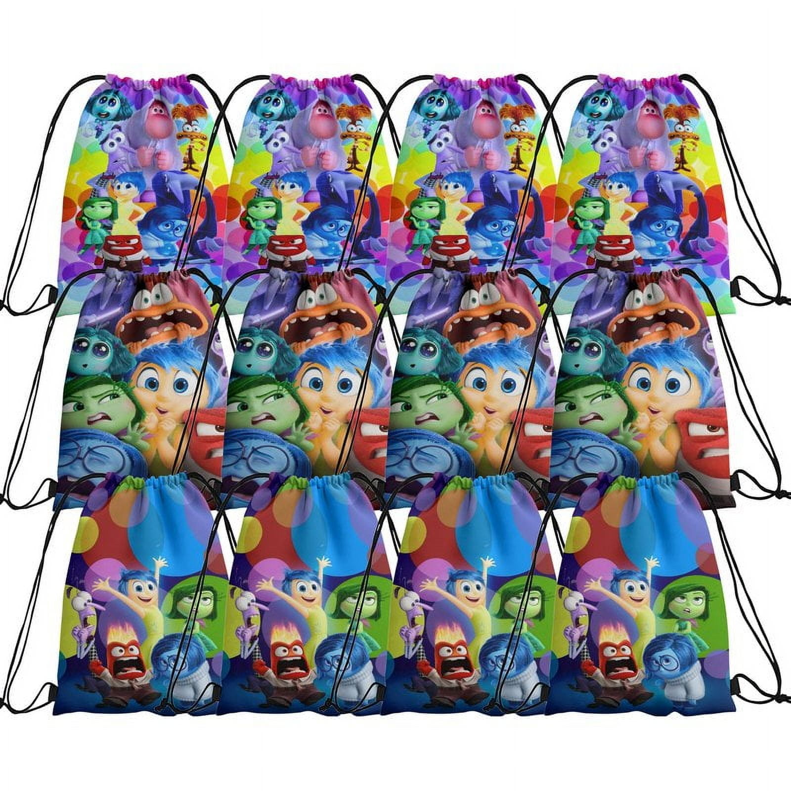 Tiruiarec 12 Packs Inside Out Candy Drawstring Bag Drawstring Goodie ...