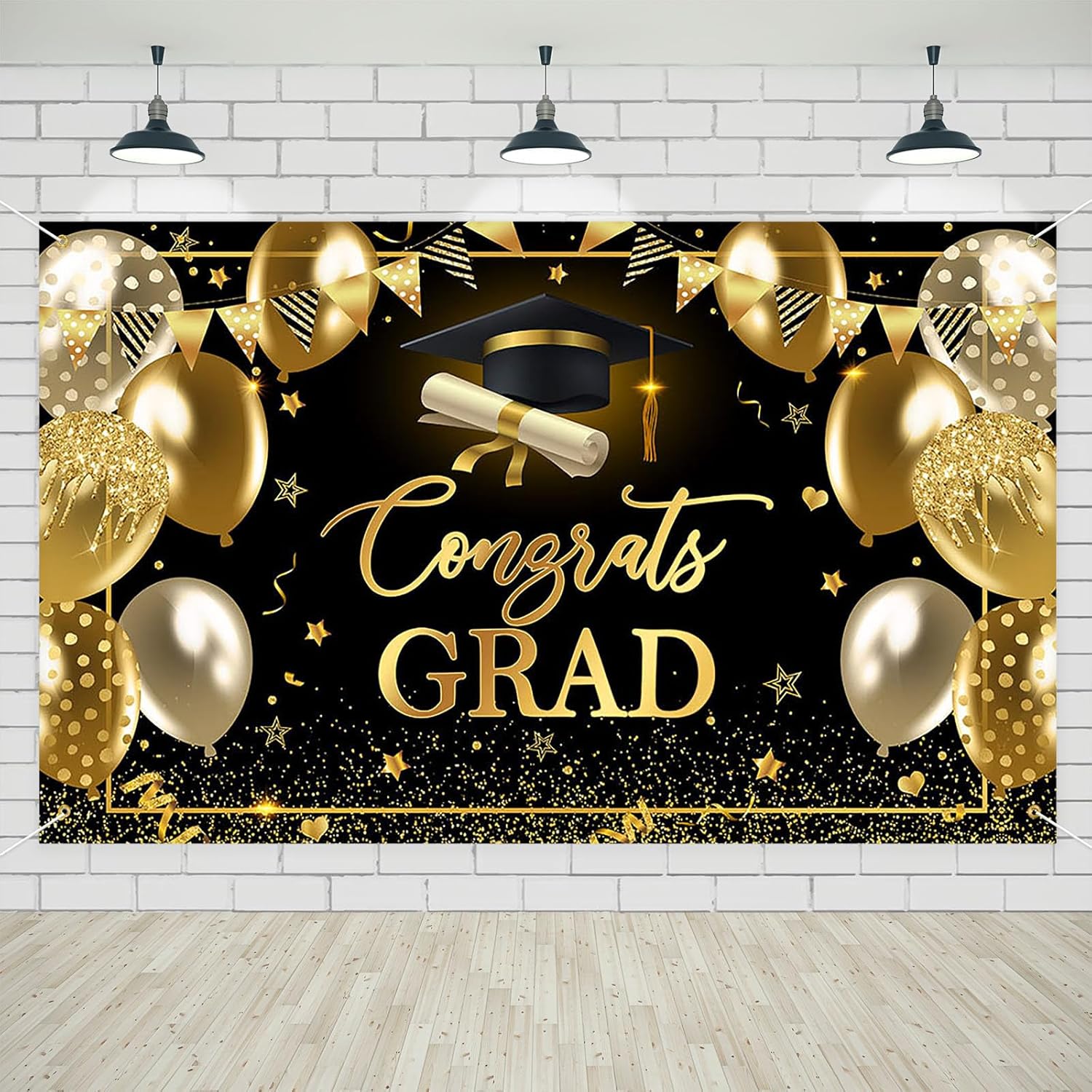 Tiruiarec Graduation Banner Congrats Grad Class of 2025 Backdrop ...