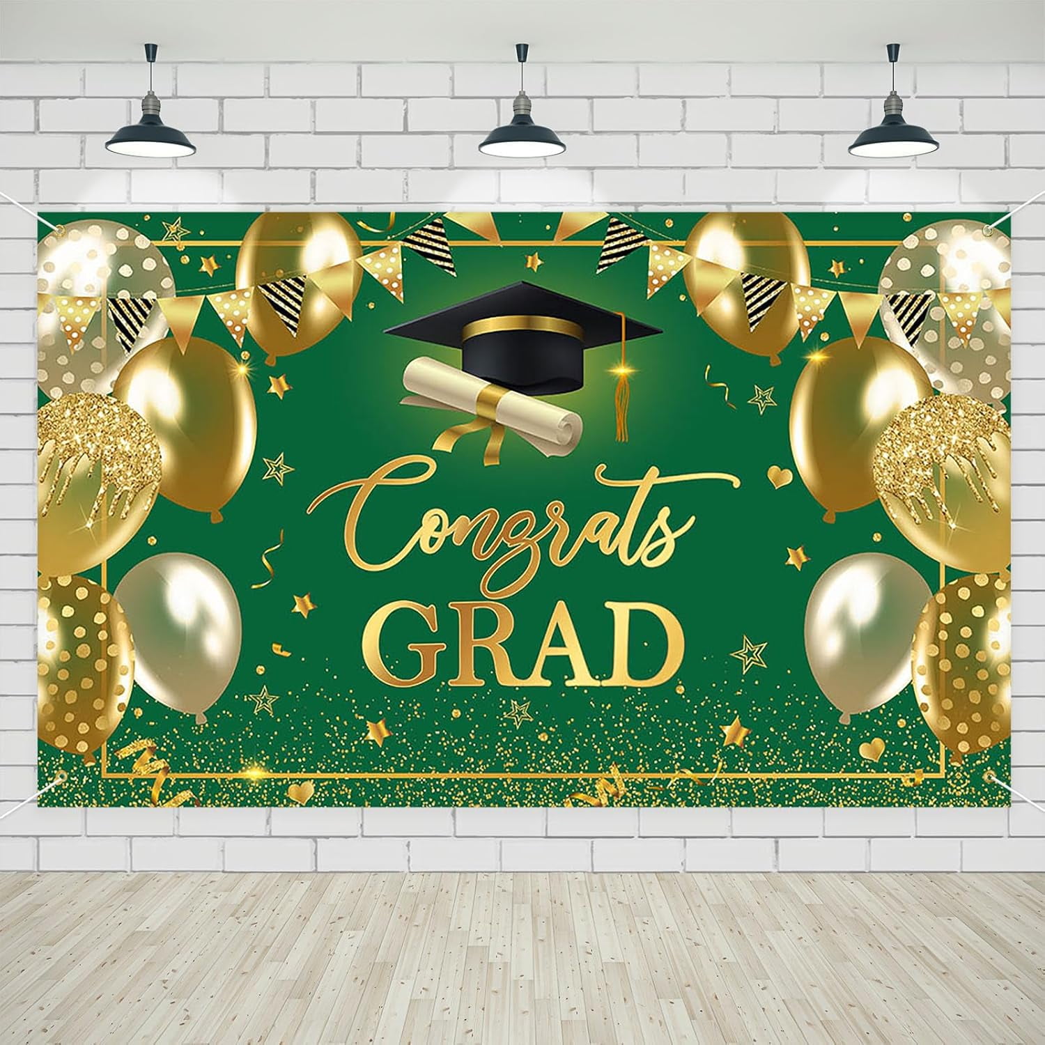 Tiruiarec Graduation Banner Congrats Grad Class of 2025 Backdrop ...