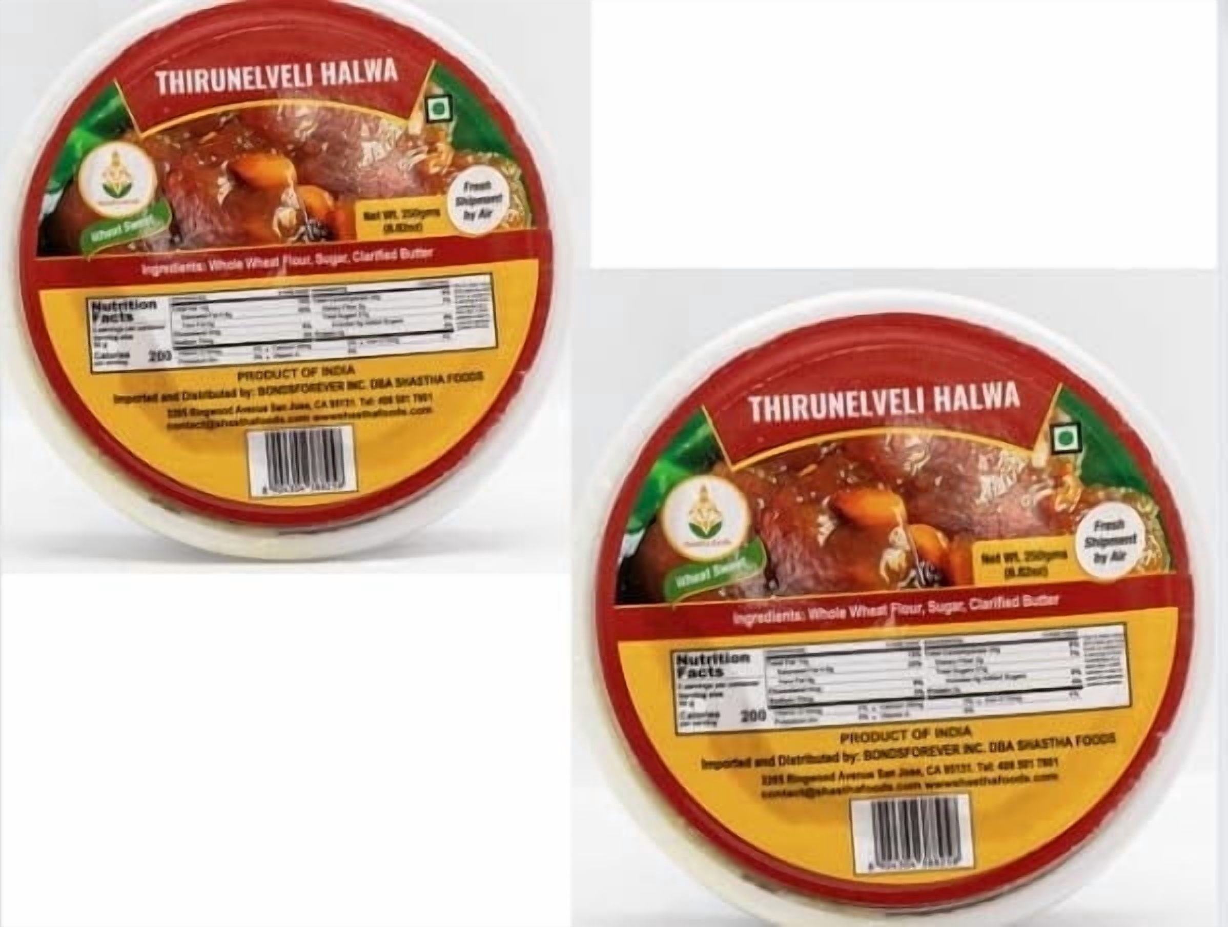 Tirunelveli Halva (pack of 2) Each Box 250g Total 500g - Walmart.com